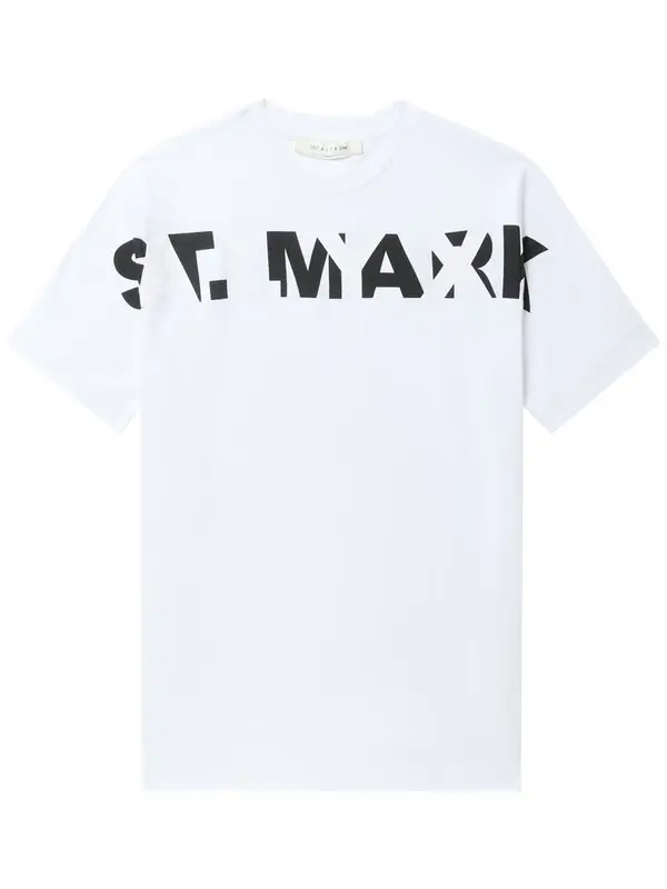 1017 Alyx 9sm Logo-print Cotton T-shirt - White