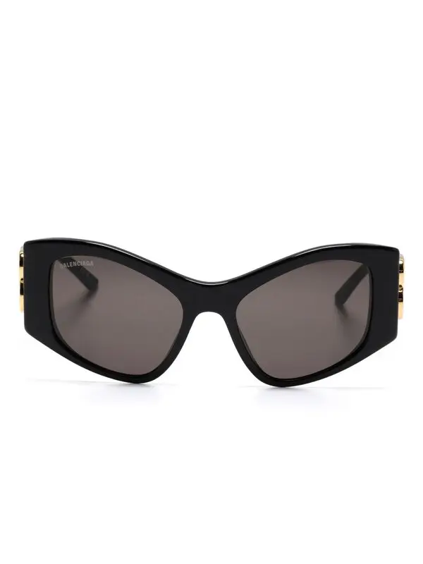 Balenciaga Xl Dynasty Sunglasses - Black