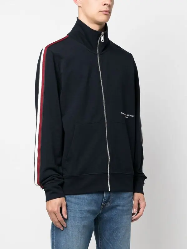 Tommy Hilfiger Logo-print Bomber Jacket