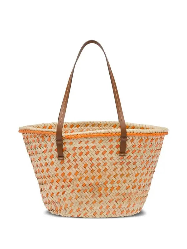 Miu Miu Raffia Tote Bag