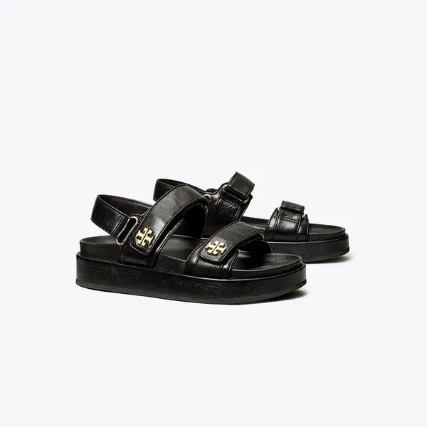 Tory Burch Kira Burch Sandal - Black