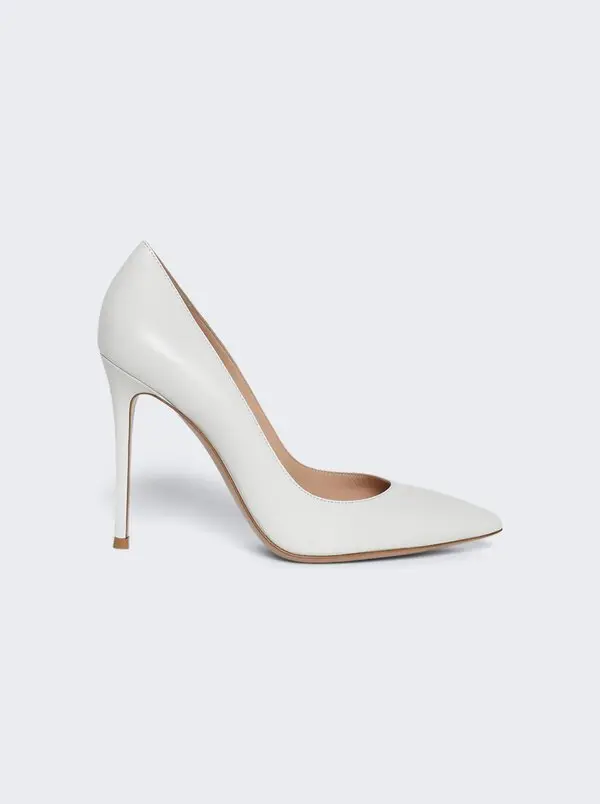 GIANVITO ROSSI 105 Pumps - White