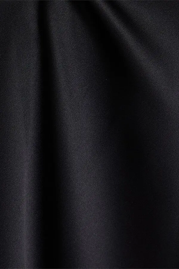 Iris & Ink Margot Satin-crepe Midi Skirt