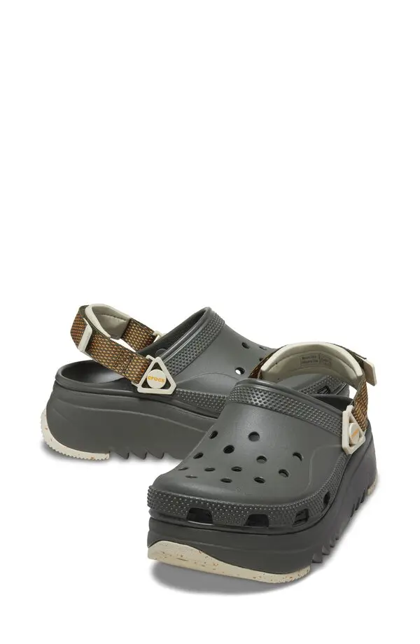 CROCS Classic Hiker Xscape Slingback Platform Clog