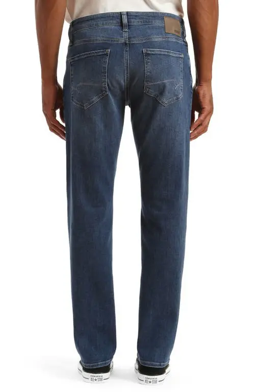 MAVI Marcus Slim Fit Straight Leg Jeans - Mid Foggy