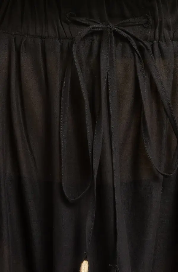 Ramy Brook Sterling Embroidered Cotton Cover-up Maxi Dress