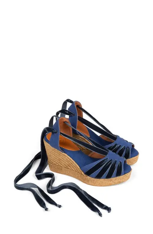 Penelope Chilvers High Catalina Dali Espadrille Platform Wedge