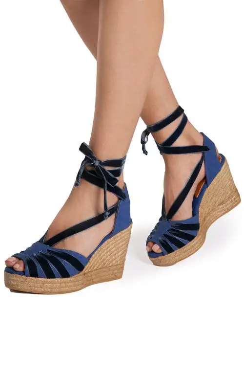 Penelope Chilvers High Catalina Dali Espadrille Platform Wedge