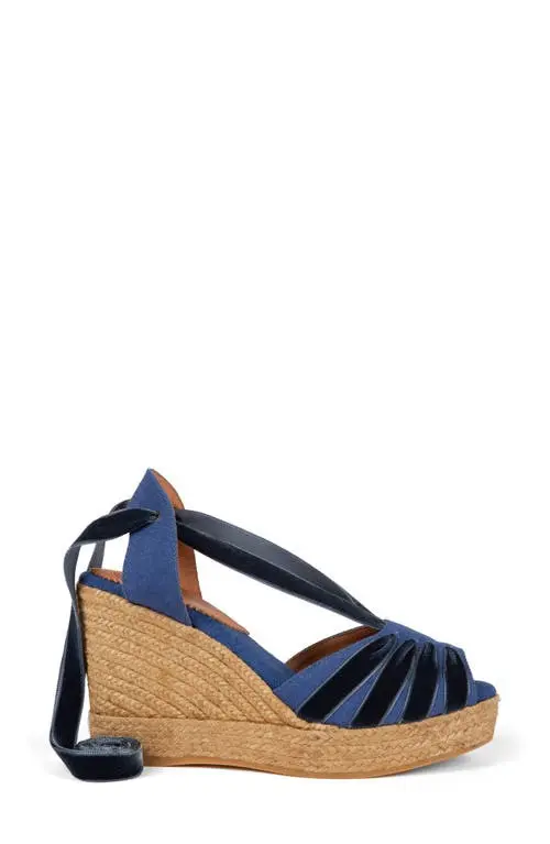 Penelope Chilvers High Catalina Dali Espadrille Platform Wedge