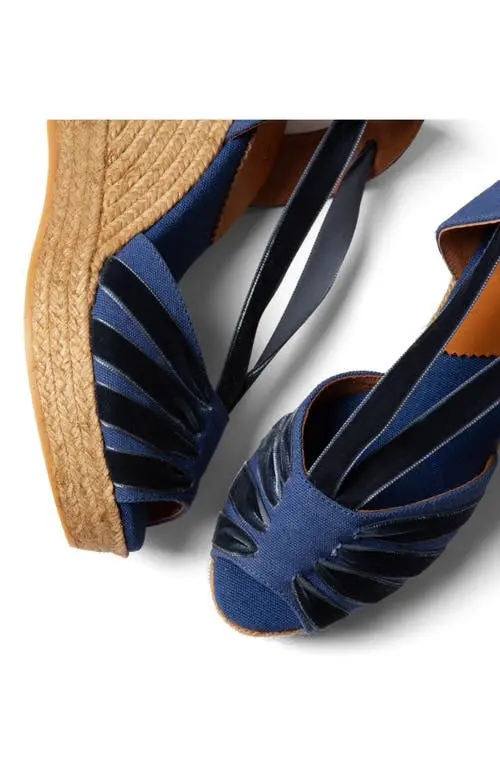 Penelope Chilvers High Catalina Dali Espadrille Platform Wedge
