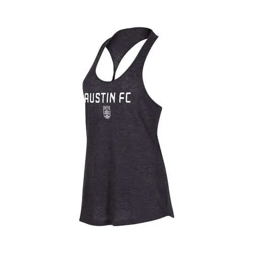 CONCEPTS SPORT Austin Fc Radiant Twist Back Tank Top - Heather Charcoal