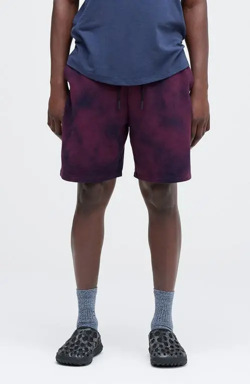Stance Shelter Relaxed-fit Drawstring Shorts - Blue Dye/ Purple