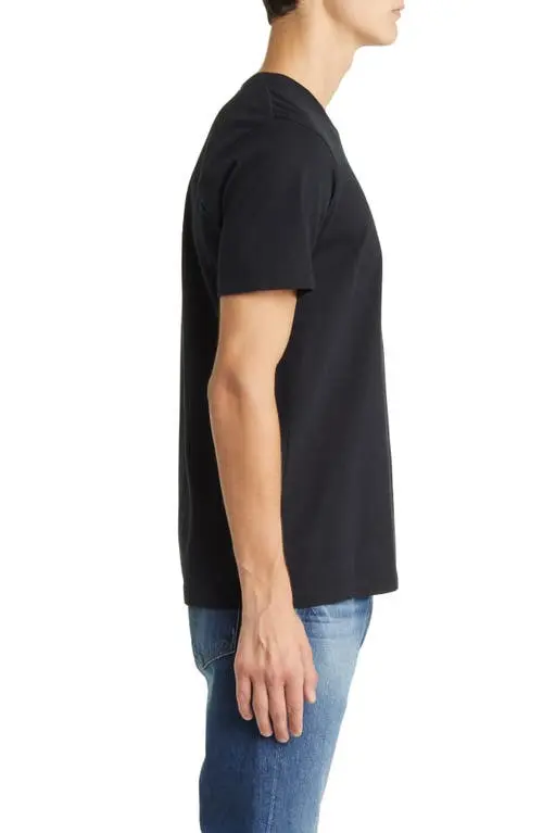 FRAME Logo Graphic T-shirt - Noir