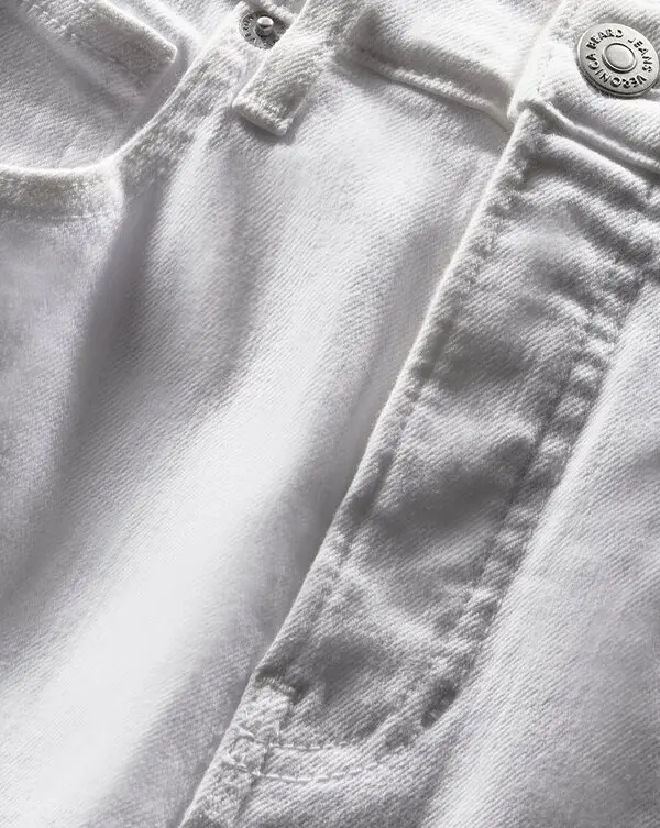 Veronica Beard Carson Kick-flare Jean - White