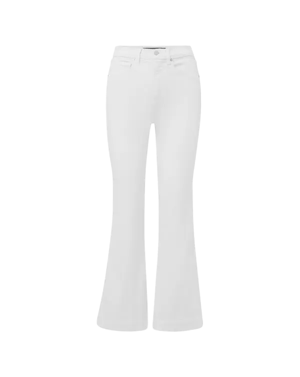 Veronica Beard Carson Kick-flare Jean - White