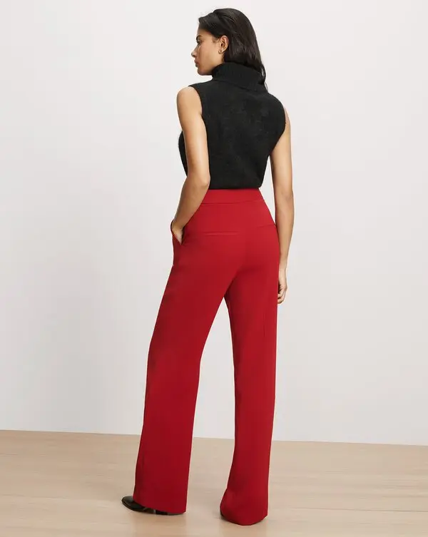 Veronica Beard Robinne Wide-leg Trouser