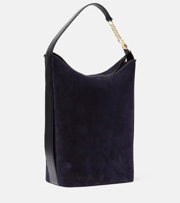 Victoria Beckham Navy Blue Suede Belt - NWT Victoria Beckham Belts for Women | Online Sale up to 37% off  main image 4