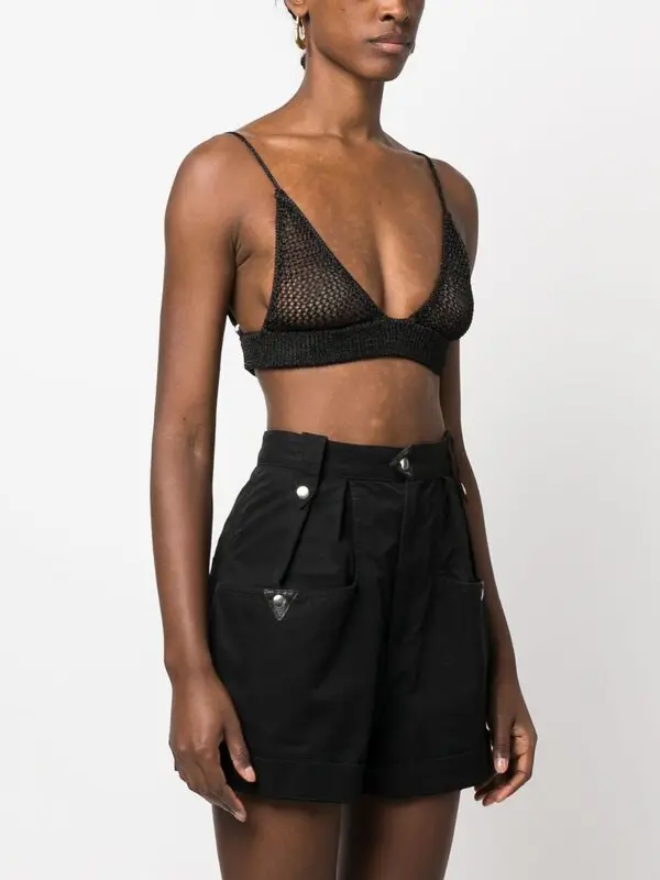 Dodo Bar Or Geddy Knitted Bra Top