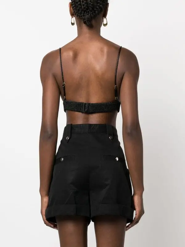 Dodo Bar Or Geddy Knitted Bra Top