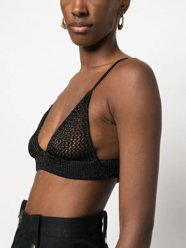 Dodo Bar Or Geddy Knitted Bra Top