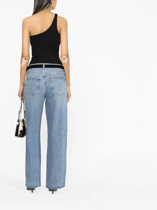 AGOLDE Fusion Organic Cotton Jeans - Blue