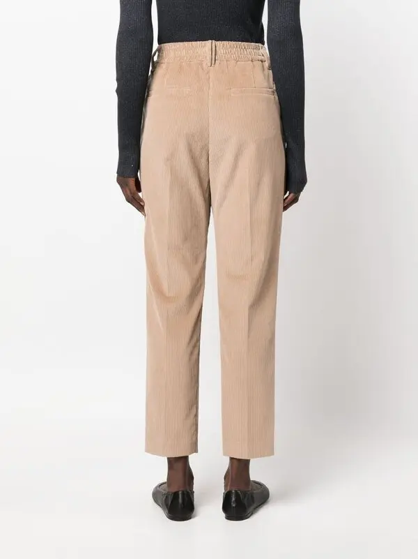 Brunello Cucinelli Pressed-crease Tailored Trousers