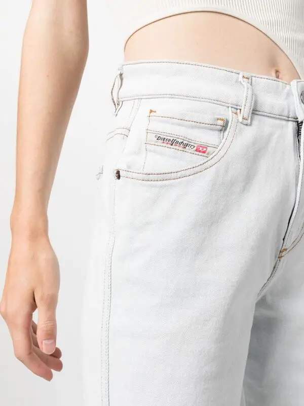 DIESEL® Mid-rise Straight-leg Jeans