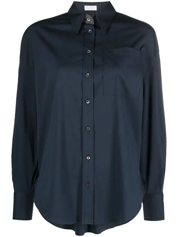 Brunello Cucinelli Cotton-poplin Shirt