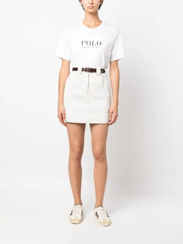 Polo Ralph Lauren Logo-print Cotton T-shirt - White
