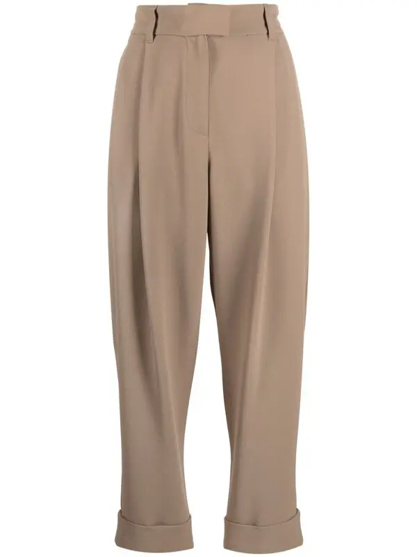 Brunello Cucinelli Cropped Tailored Trousers