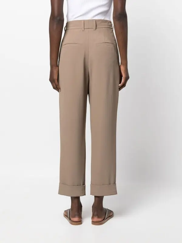 Brunello Cucinelli Cropped Tailored Trousers