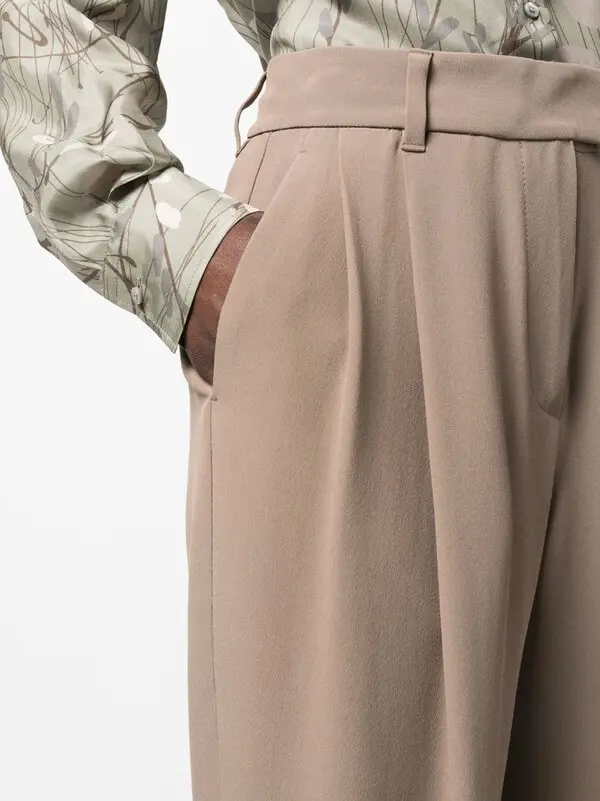 Brunello Cucinelli Cropped Tailored Trousers