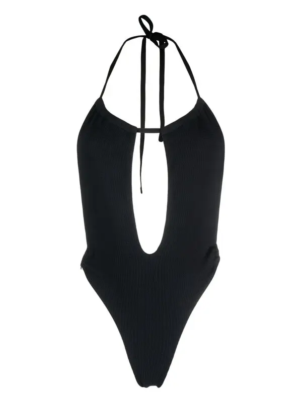 Heron Preston Carabiner Sleeveless Swimsuit - Black