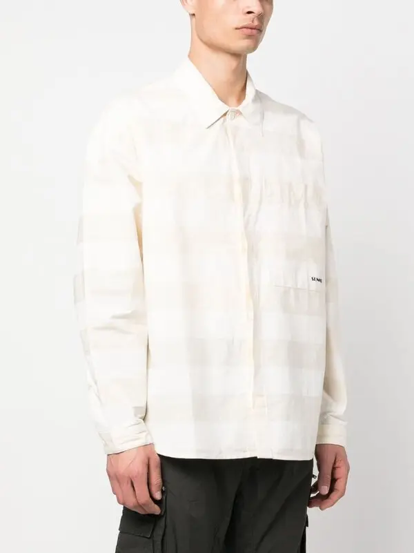Sunnei Stripe-pattern Cotton Shirt