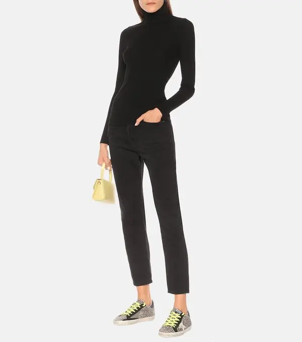 Wolford Wool Turtleneck Sweater - Black
