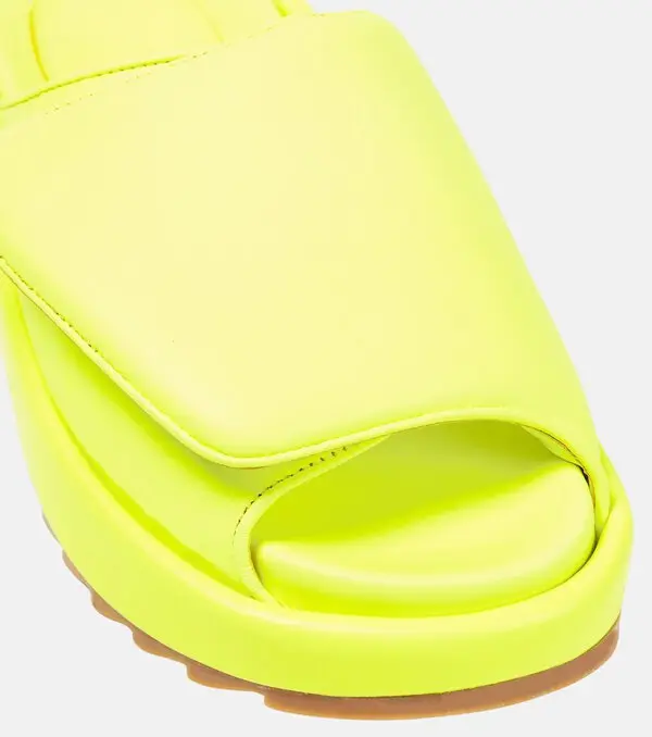GIA BORGHINI Gia 1 Leather Slides