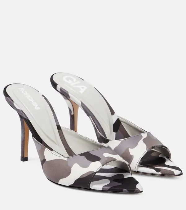GIA BORGHINI Perni 04 Mules - Multicoloured