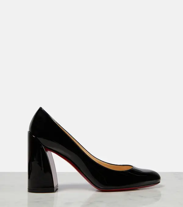 CHRISTIAN LOUBOUTIN Miss Sabina Patent Leather Pumps