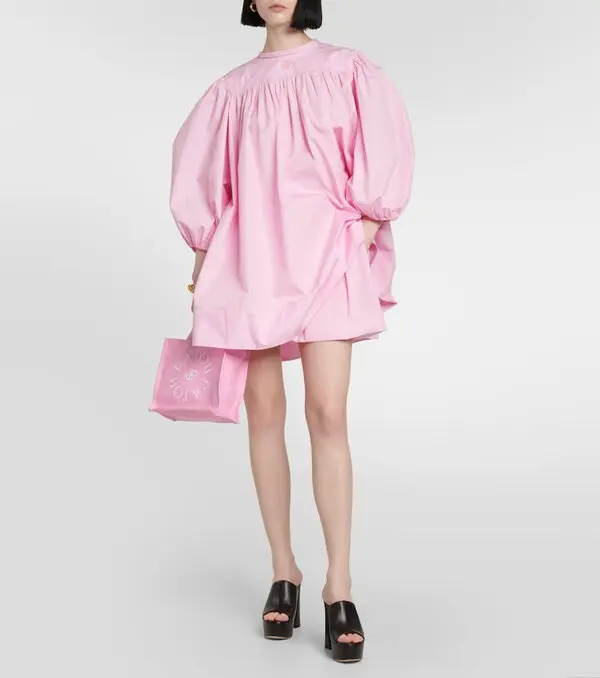 PATOU Cotton Poplin Minidress