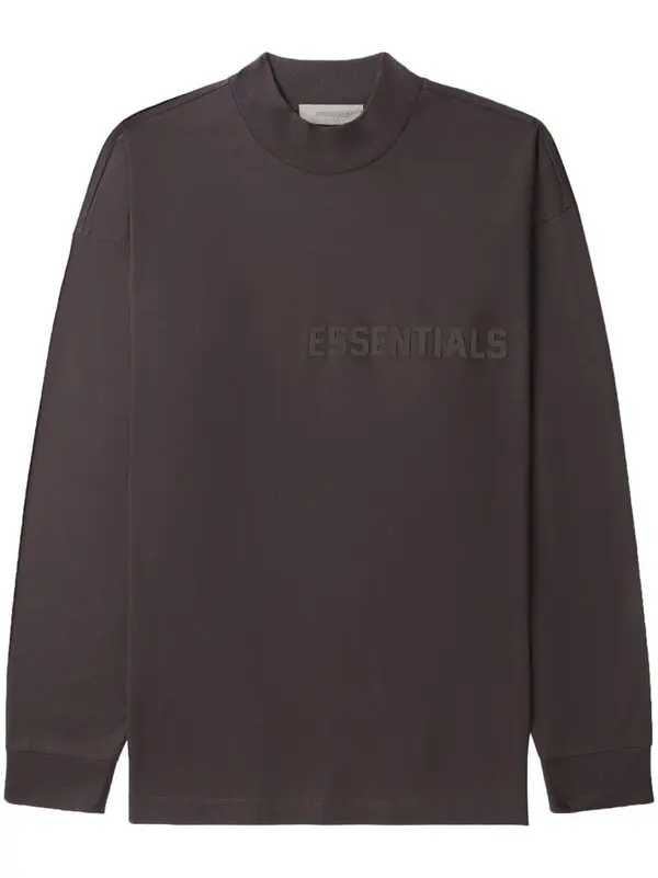 Fear Of God Logo-print Long-sleeve T-shirt - Purple
