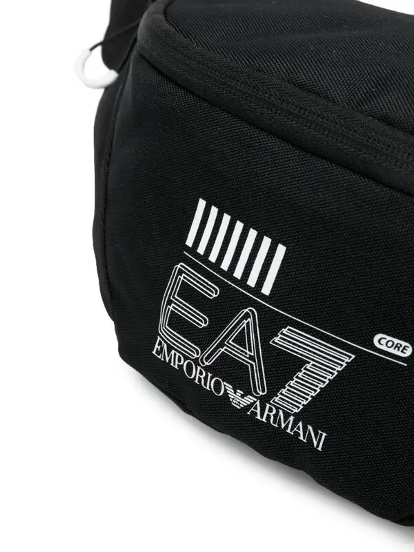 EA7 Logo-print Belt Bag