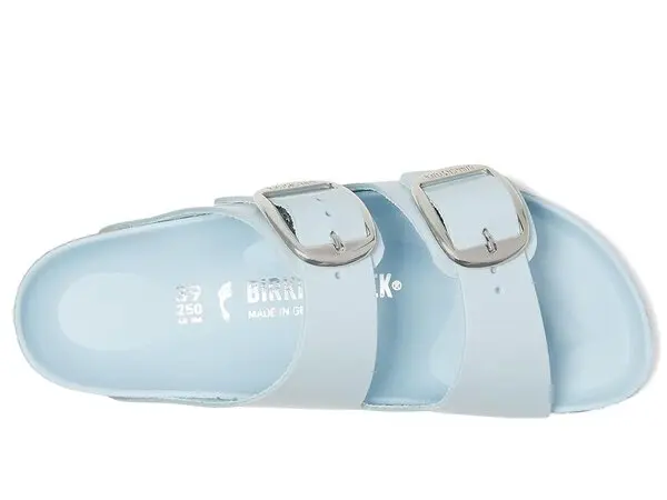 BIRKENSTOCK Arizona Big Buckle High Shine Sandals - Blue