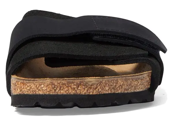 BIRKENSTOCK Oita Suede Slides - Black