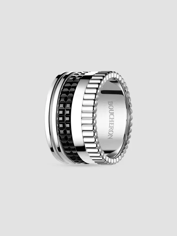Boucheron Quatre Edition Two-tone 18k Gold Ring