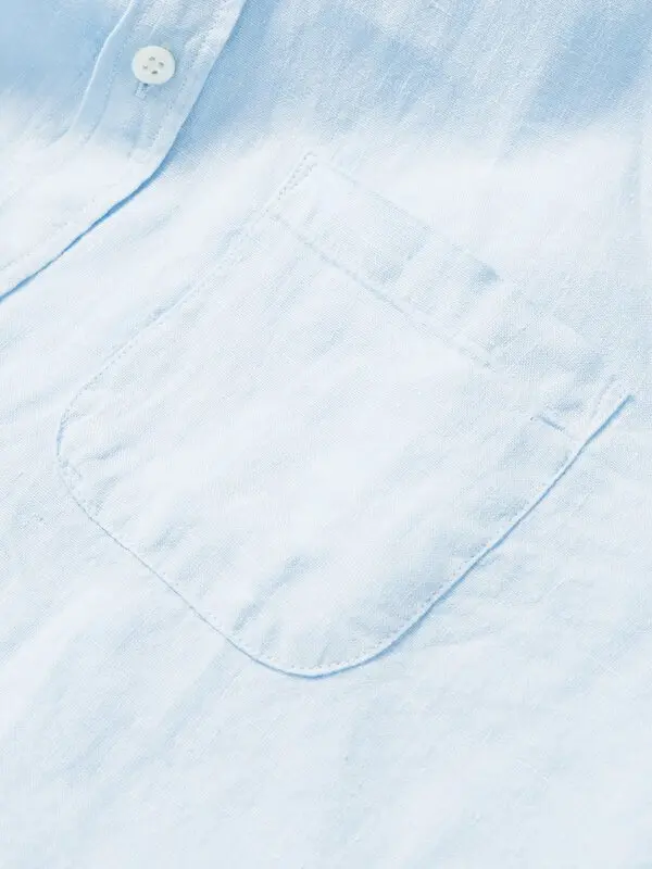 Portuguese Flannel Linen Shirt - Blue