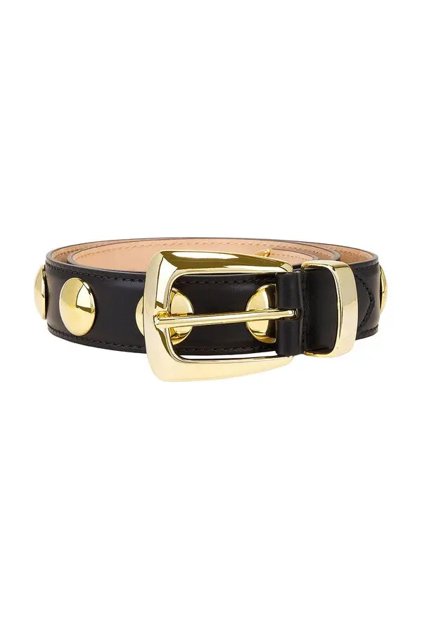 Khaite Studded Benny Belt - Black