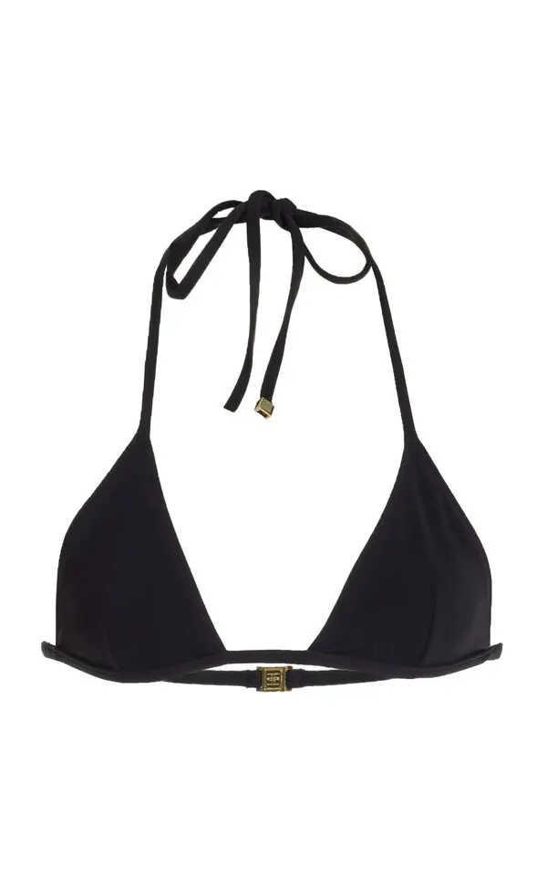 Eterne Thea Triangle Bikini Top - Black