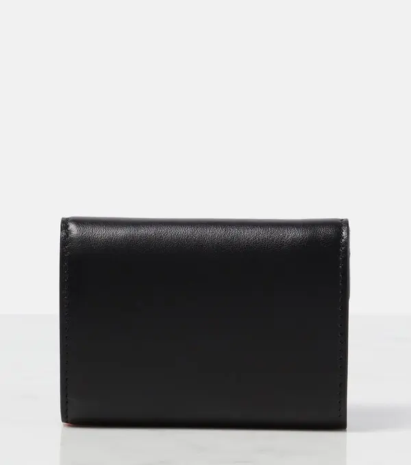 CHRISTIAN LOUBOUTIN Embellished Leather Wallet