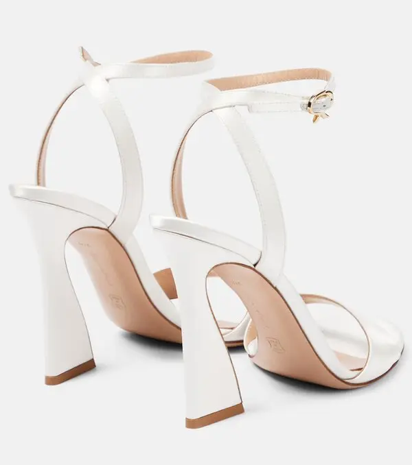 GIANVITO ROSSI Aura Satin Sandals