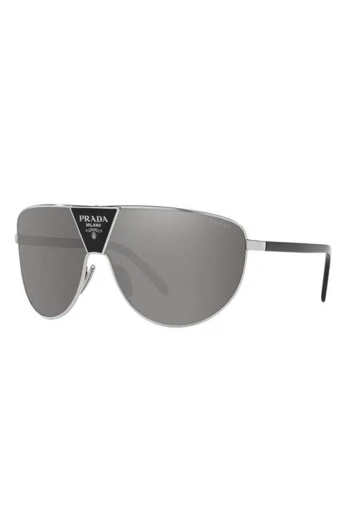 Prada 37mm Rectangular Sunglasses